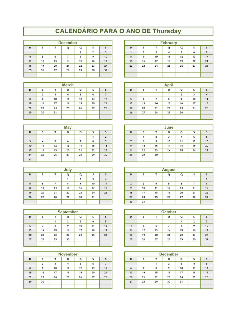 Modelo e Calendário Perpétuo | PDF