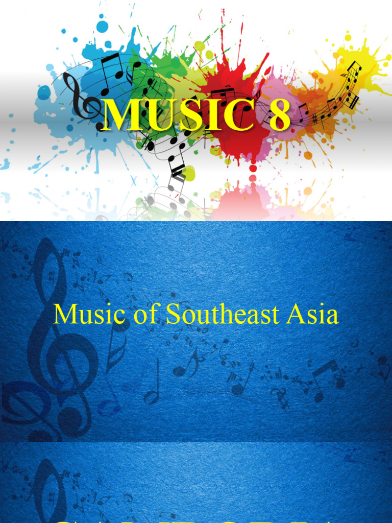 Southeast Asian Music | PDF | Musical Instruments | Entertainment