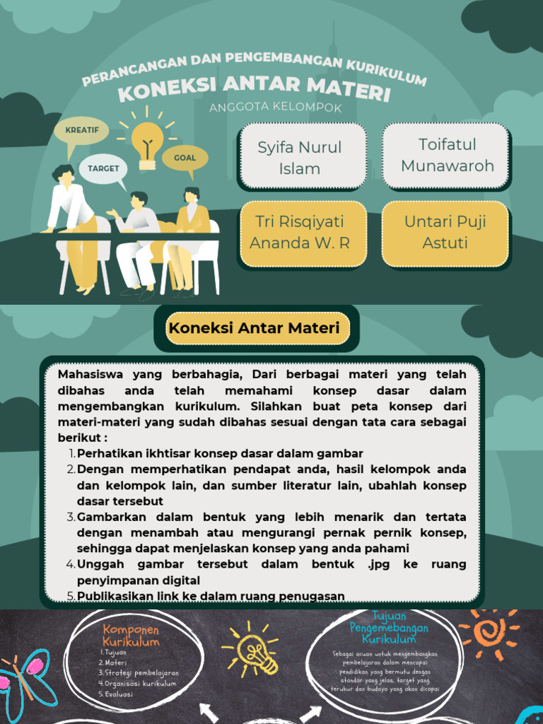 SEL.06.2-T1-6-a - Koneksi Antar Materi - Konsep Dasar Pengembangan Kurikulum | PDF