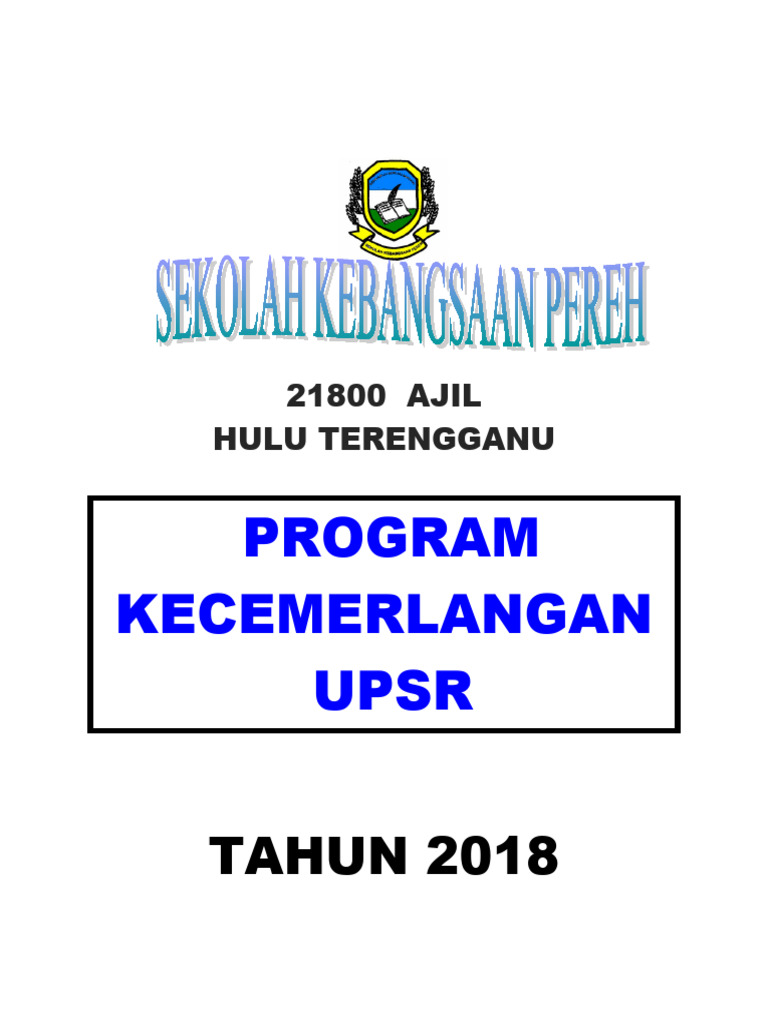 Perancangan Upsr 2018 | PDF