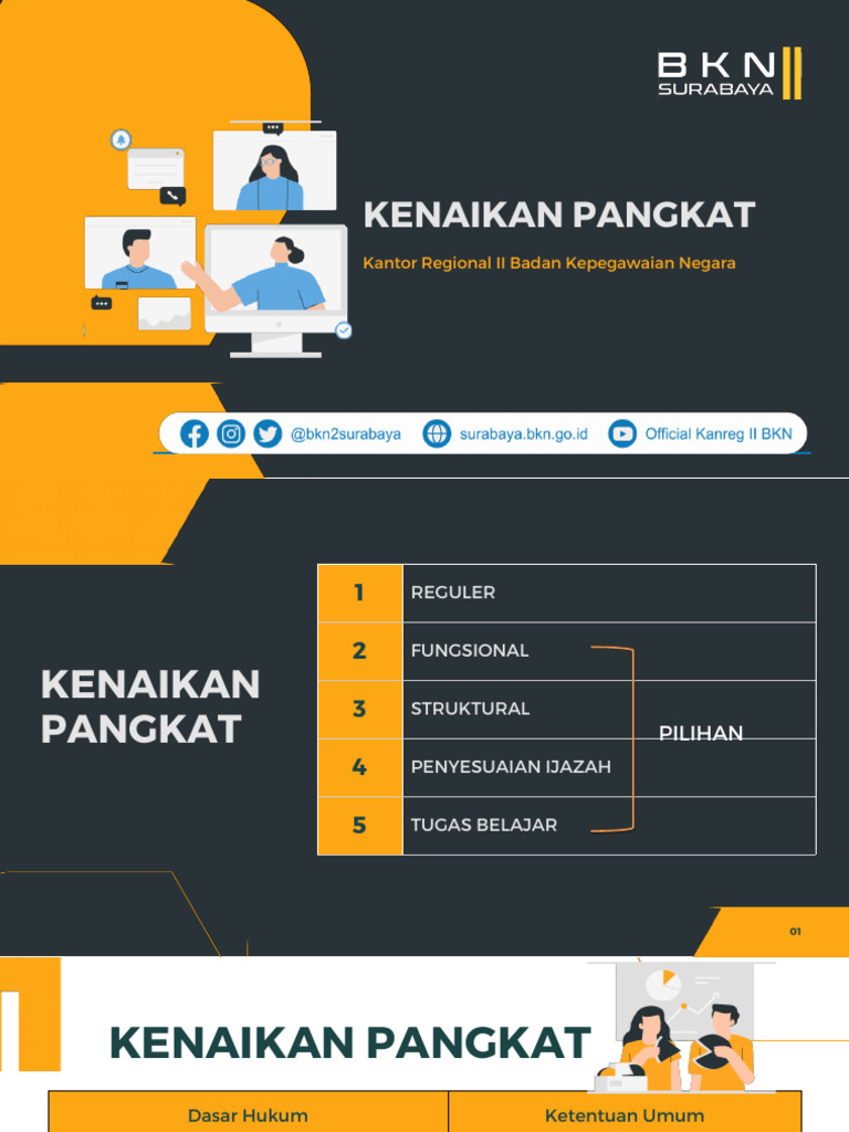 PPT Kenaikan Pangkat | PDF