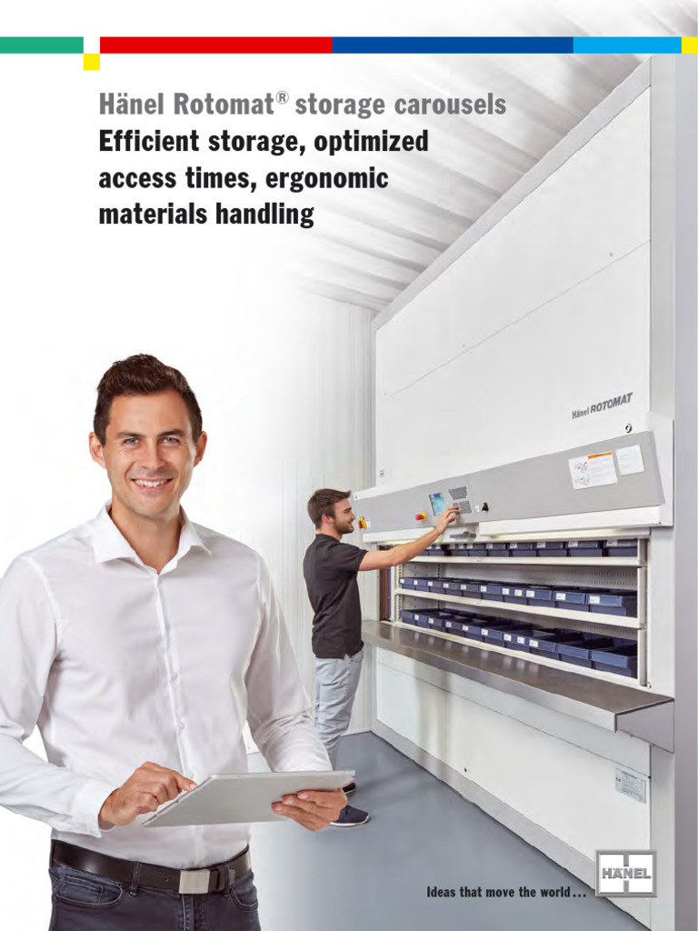 Hanel Rotomat Storage Carousels 2018 | PDF | Warehouse | Barcode