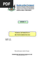 Grade 11 FM Gde Pat 2025 | PDF | Screw | Learning