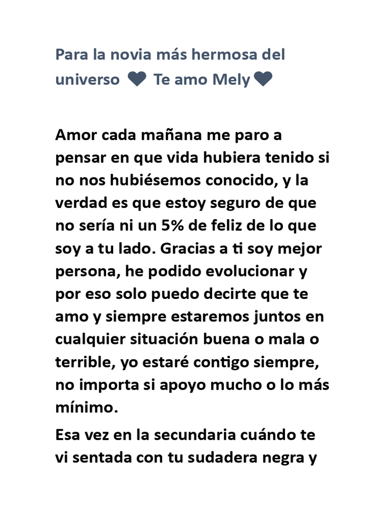Para Mi Noviecita Pdf