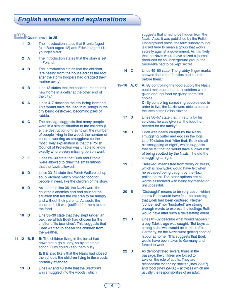 Bond - Mixed Test Stand - Answers 1 | PDF | Verb | Semantic Units