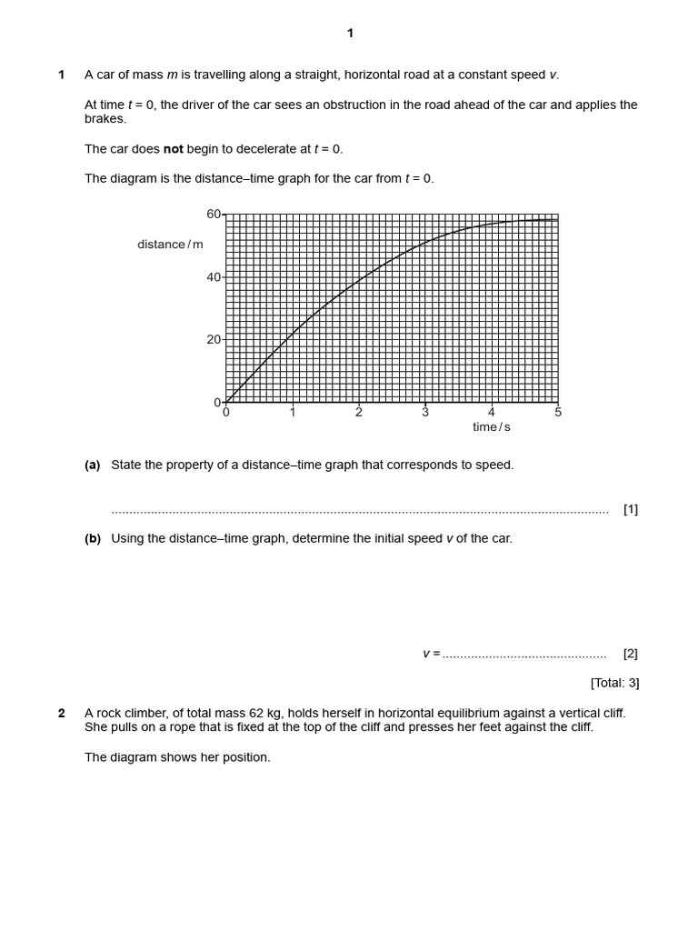 Mock 1 Physics | PDF | Force | Refraction