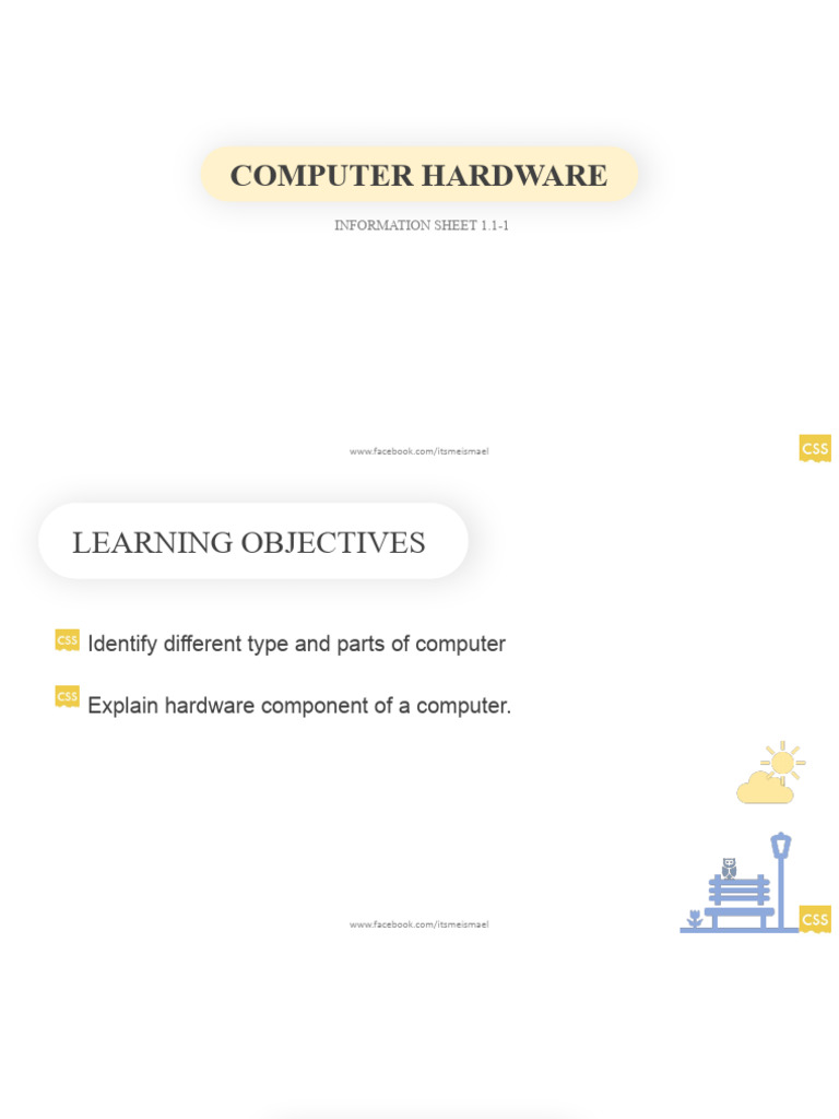 1.1-1 Computer Hardware | PDF | Central Processing Unit | Random Access ...