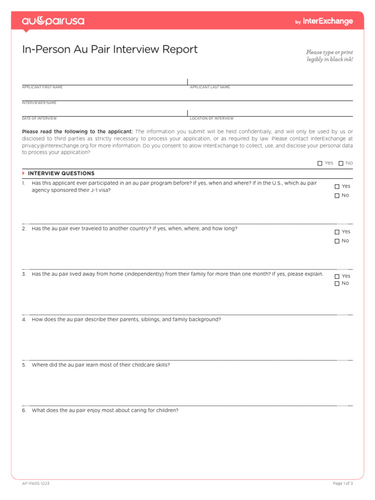 Ap Interview Report Pdf Fluency English Language