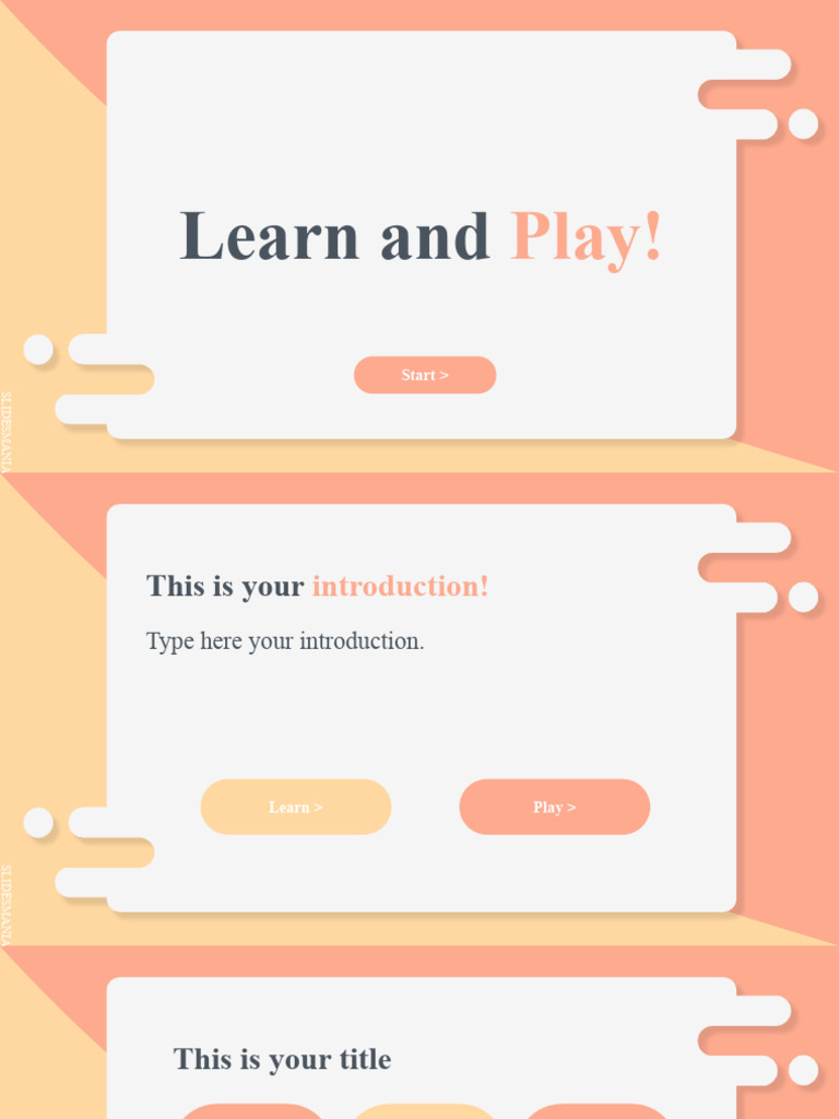 Learn and Play SlidesMania | PDF | Software | Application Software