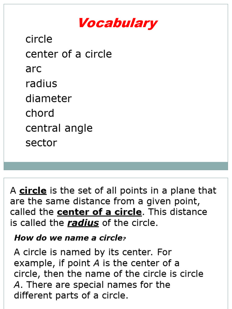 5 Circles | PDF | Circle | Angle