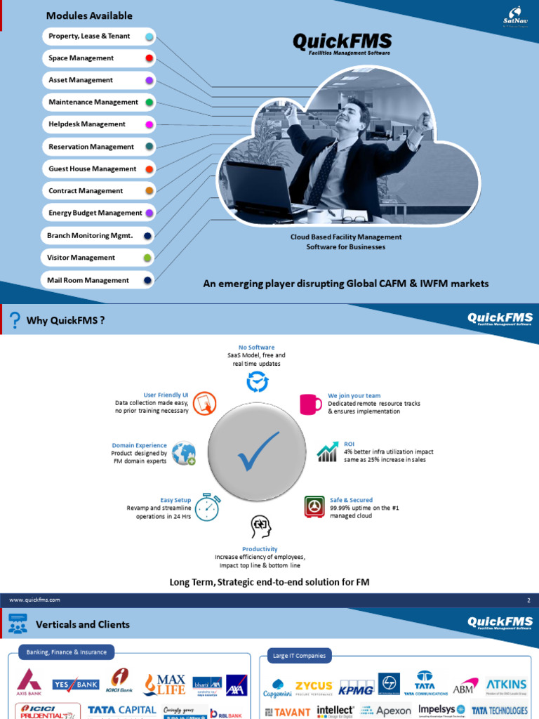 QuickFMS Space Management V22 | PDF | Internet Of Things | Mobile App
