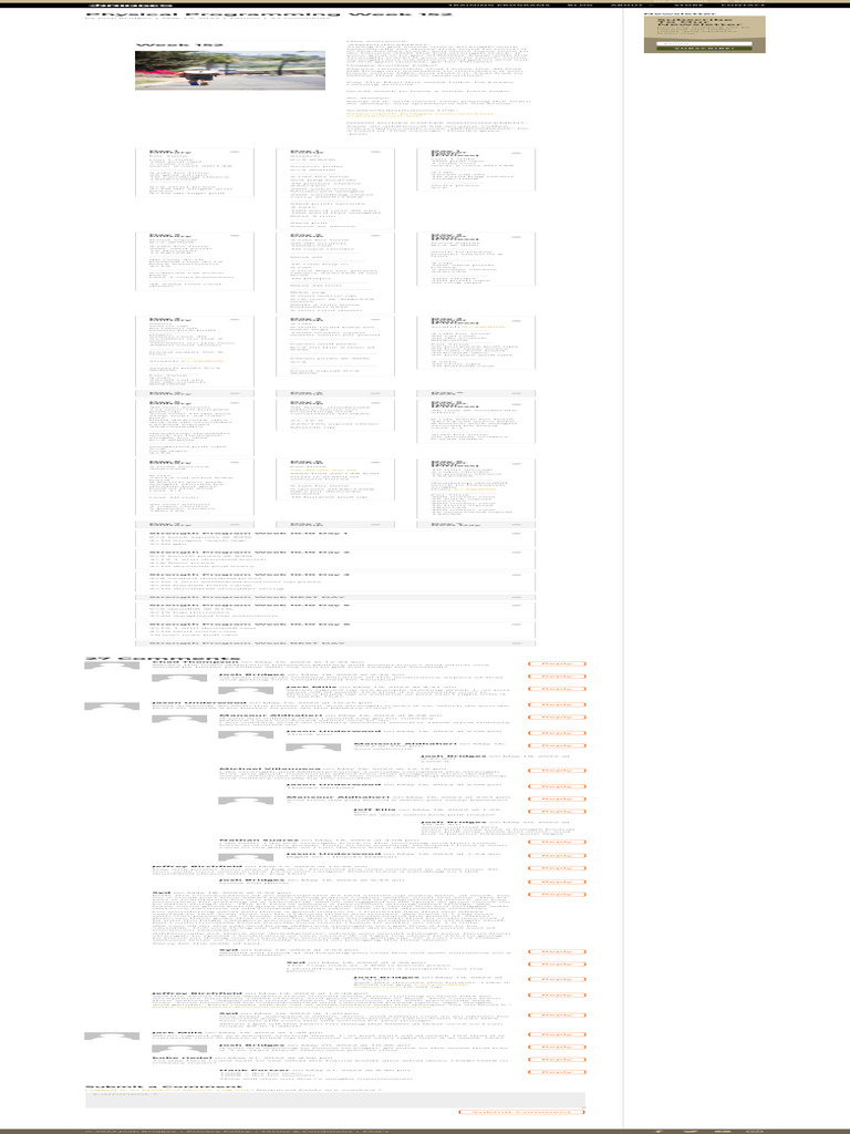 Physical Programming Week 152 - Josh Bridges - Mental Preparation and Fitness Programming | PDF