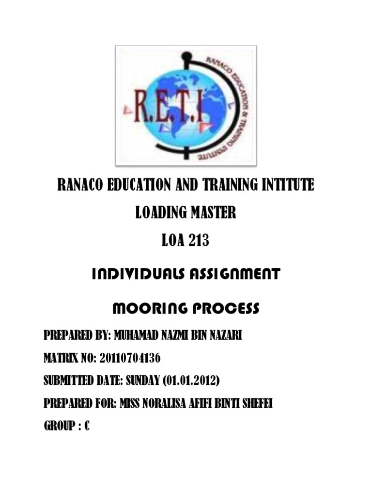 Ranaco Education and Training Institute | PDF