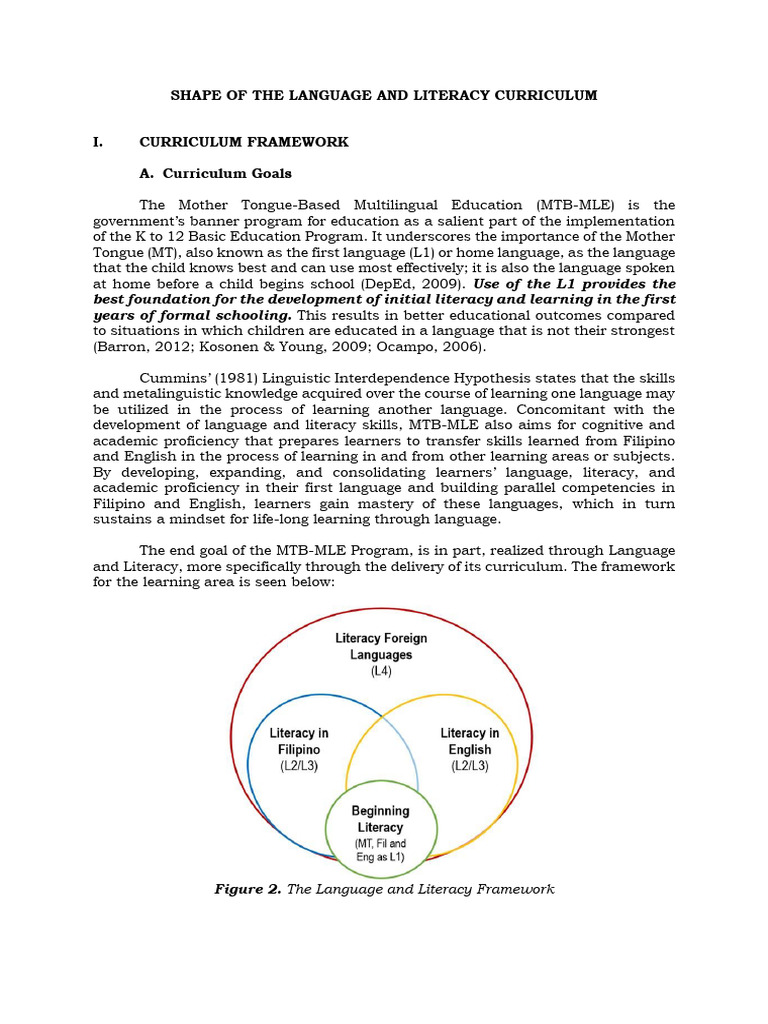 Shaping Paper - Languang and Literacy 2023-05-04 | PDF | Literacy ...