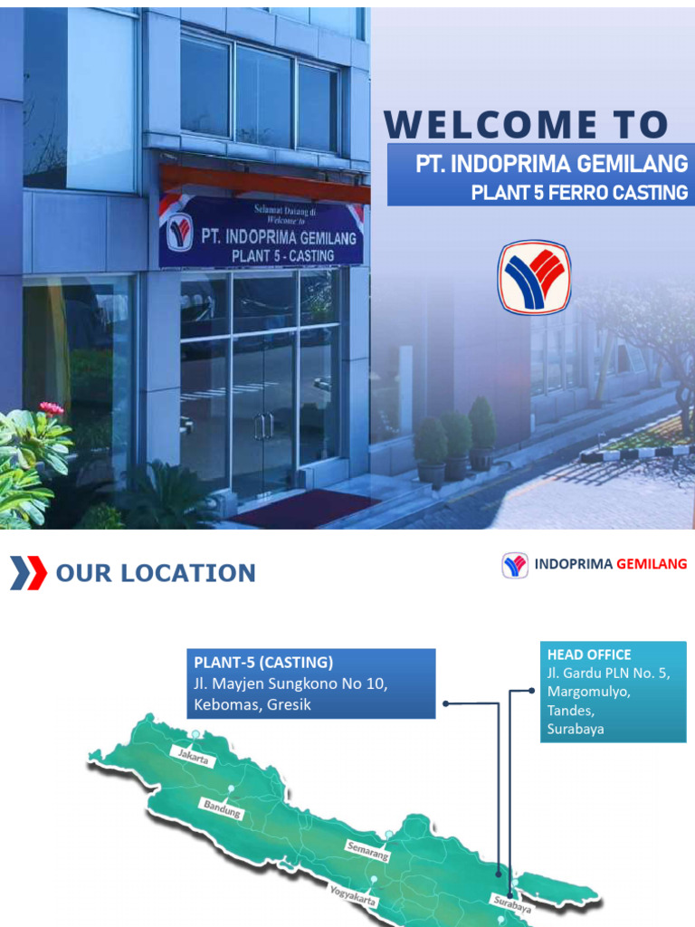 Company Profile P5 (IPG) Ferro Casting | PDF | Hardness | Casting