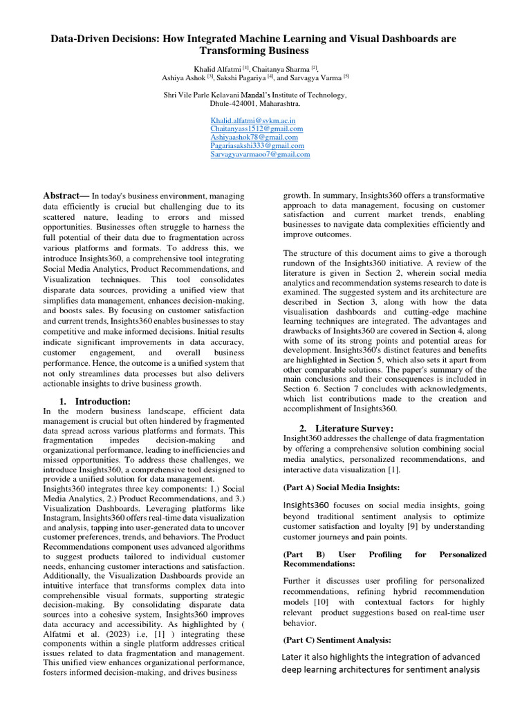 I360 IEEE - ICCCNT Published Research Paper | PDF | Analytics | Social ...