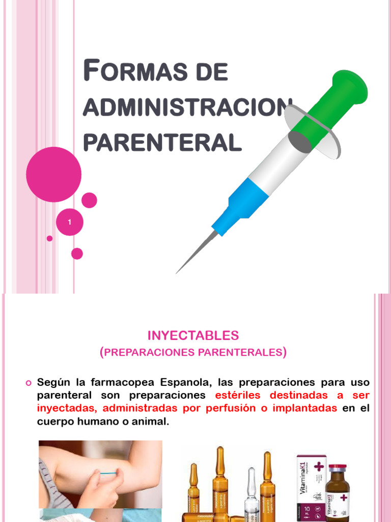 Inyectables 20 | PDF | Esterilización (Microbiología) | Inyección (medicina)