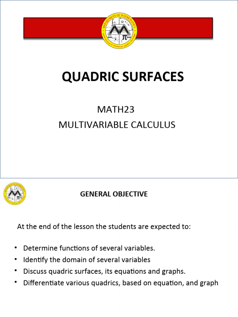 Lesson 13 Functions Of Several Variable Pdf Function Mathematics Variable Mathematics