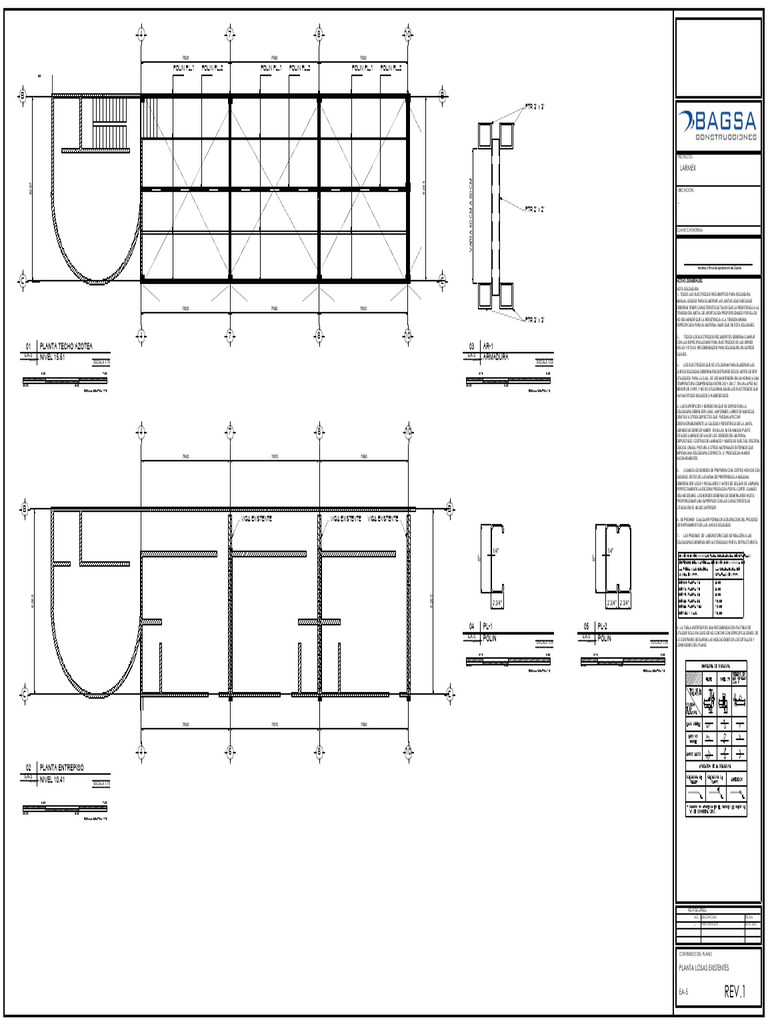 Larmex Estructura 26.07.2021 Rev.1-Ea-05 | PDF | Soldadura | Construcción