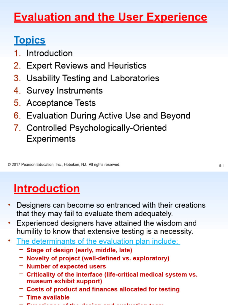 UNIT - 3 - Evaluation and User Experience | PDF | Usability