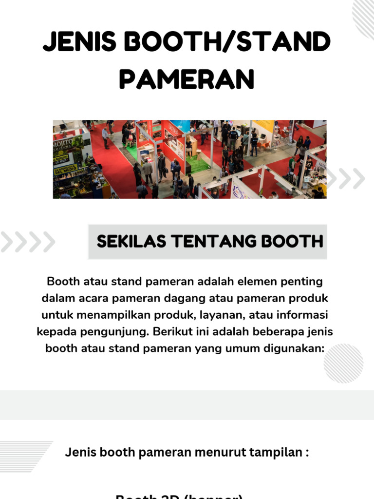 Booth Design | PDF