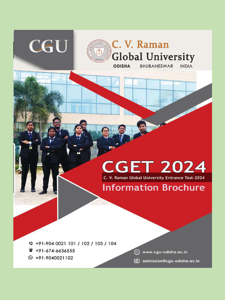 CGET Brochure1 1 | PDF