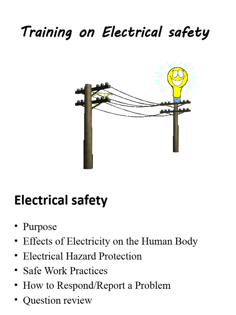 Electrical Safety | PDF | Insulator (Electricity) | Electric Arc