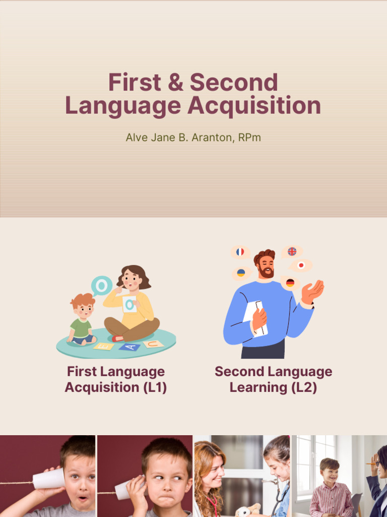 Language Acquisition, Theories | PDF | Second Language | Second Language Acquisition