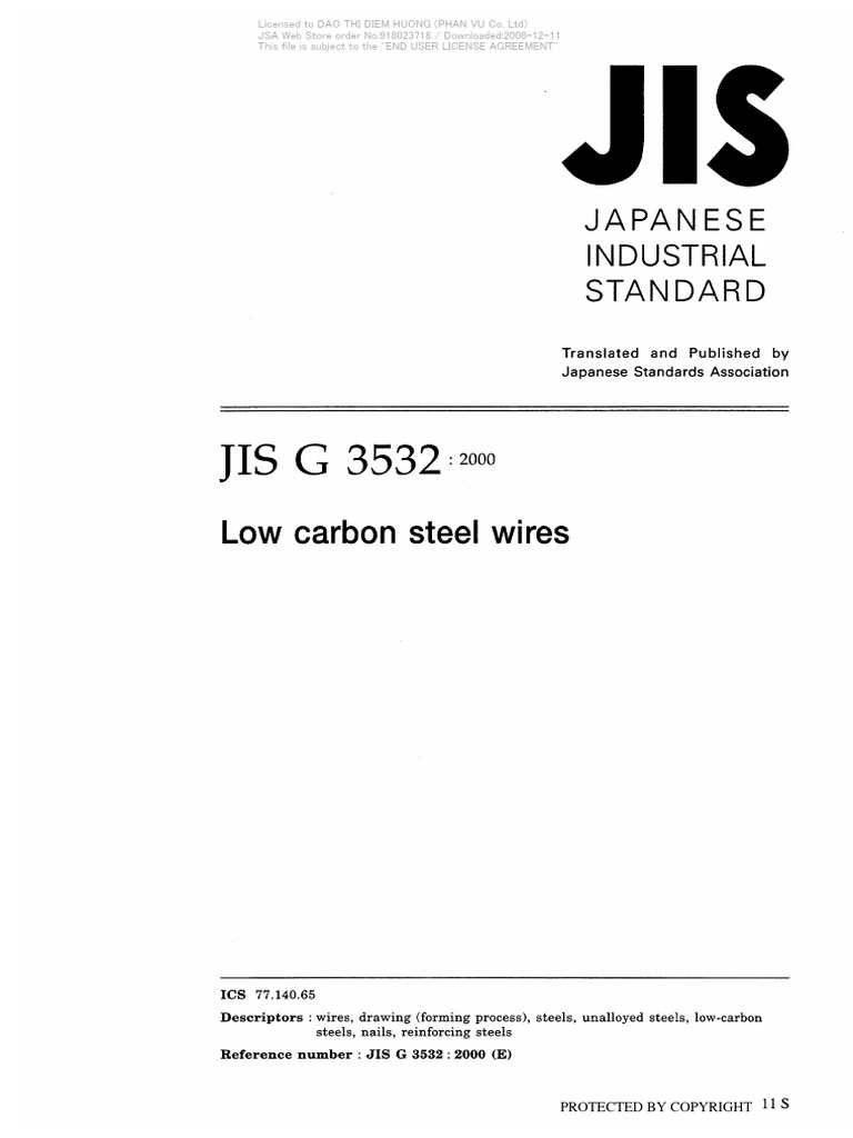 JIS G 3532 License Agreement | PDF | Download | Social Information ...