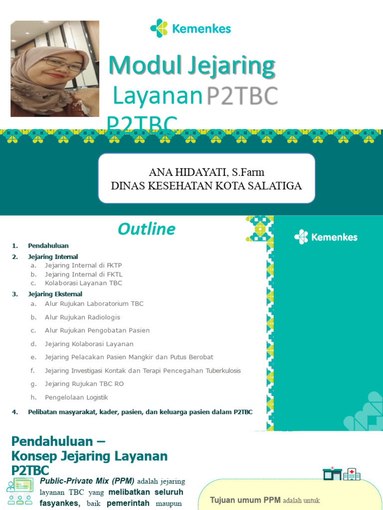 Modul Jejaring Layanan P2TBC 2024 Ana | PDF