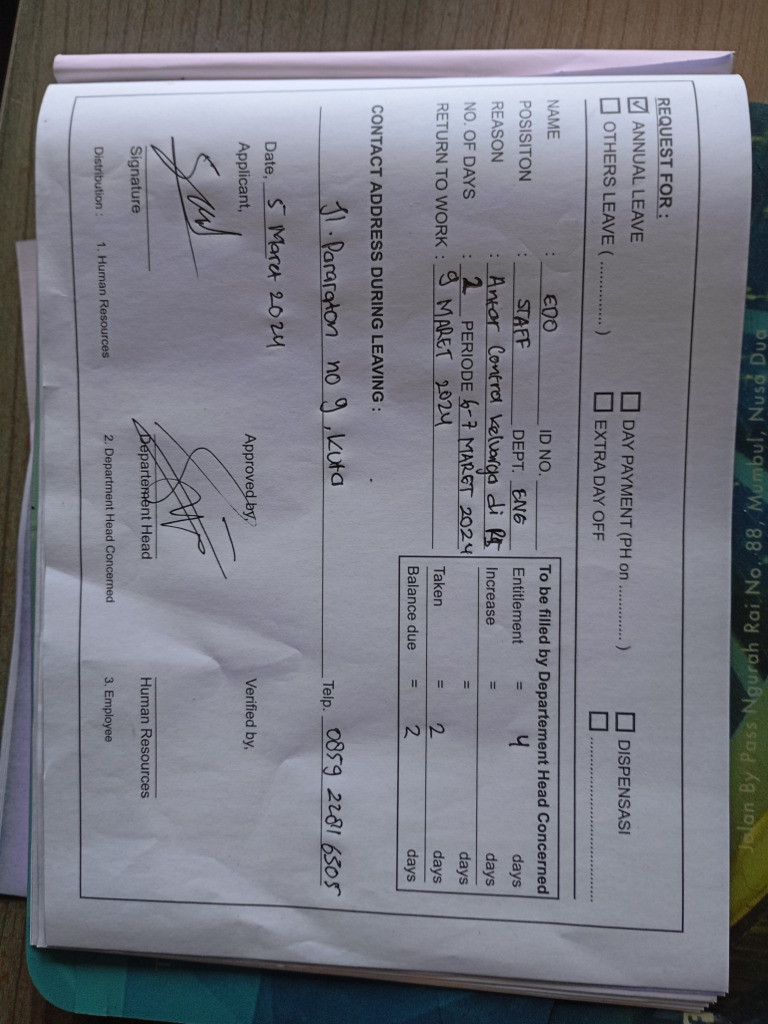 Form DP Al | PDF
