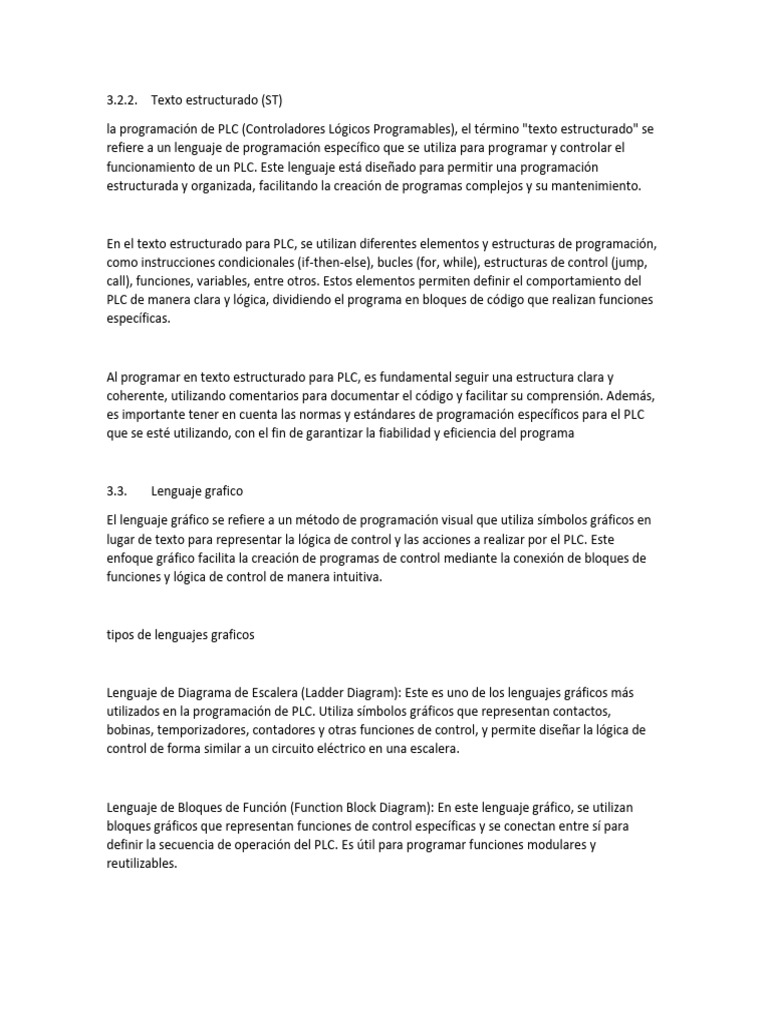 CLP | PDF | Controlador lógico programable | Lenguaje de programación