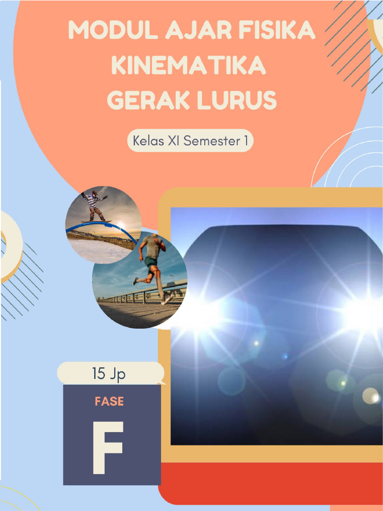 Modul Ajar Fisika Materi Kinematika Gerak Lurus | PDF Modul Ajar Fisika Materi Kinematika Gerak Lurus | PDF