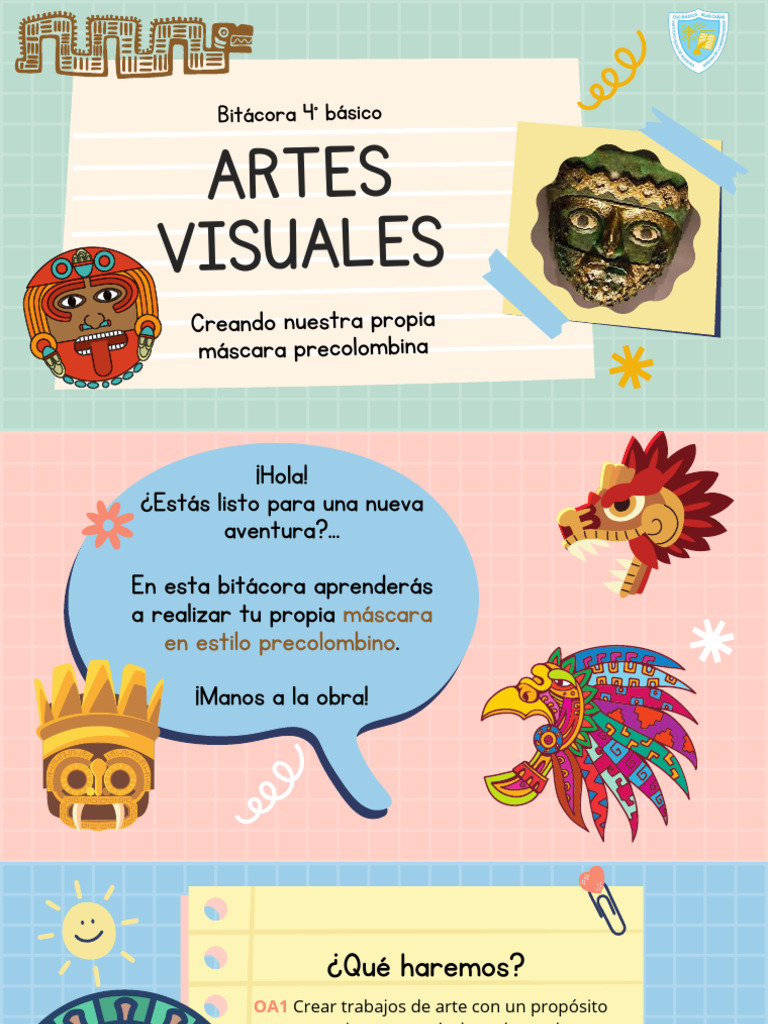 Presentación Mascaras Precolombinas 4to | PDF | Era precolombina | Las ...