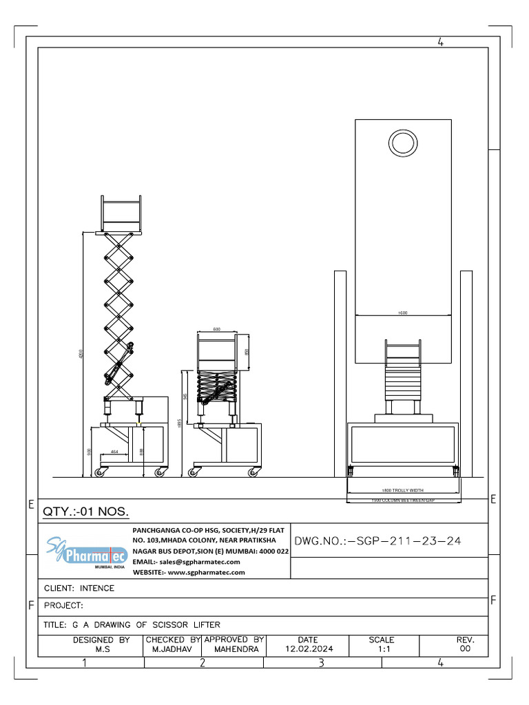 Intence Ga Drawing-R4 | PDF