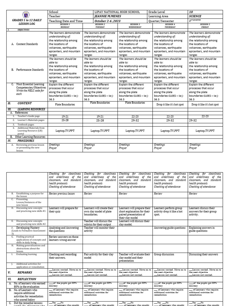 q1-SCI 10 wk7 | PDF | Learning | Cognitive Science