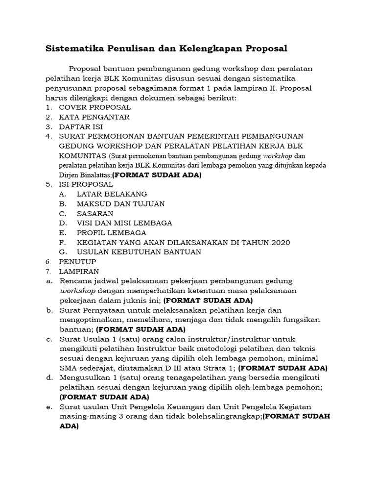 Sistematika Penulisan Proposal ATHOROIAH | PDF