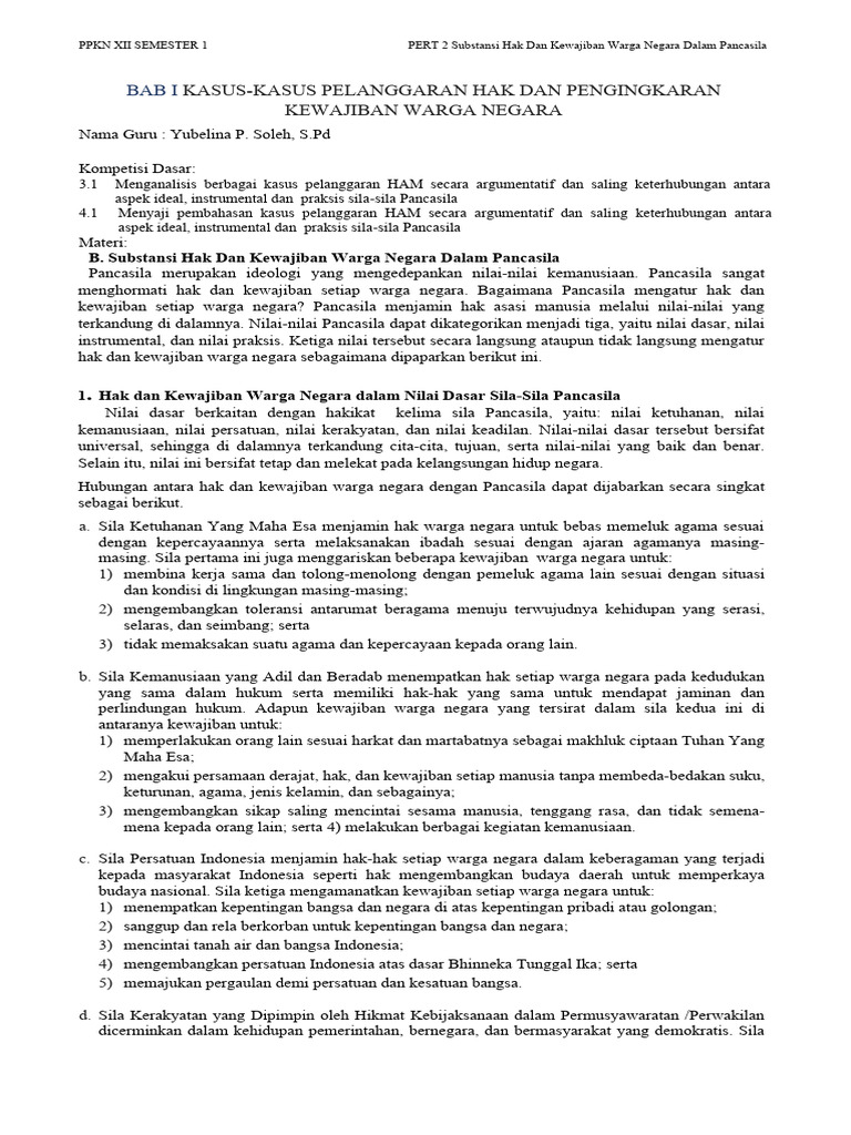 PKN Xii Pert 2 | PDF | Politik | Ilmu Sosial