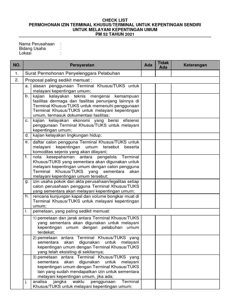 Tersus-Tuks Umum Semntara | PDF | Teknologi & Rekayasa
