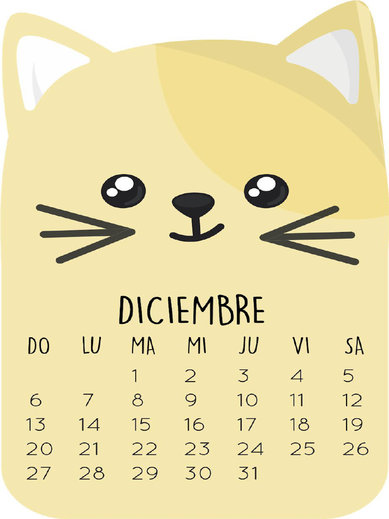 Calendario Gato | PDF