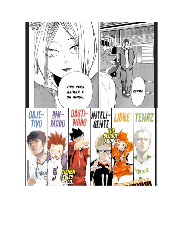 Haikyuu Paneles Manga | PDF