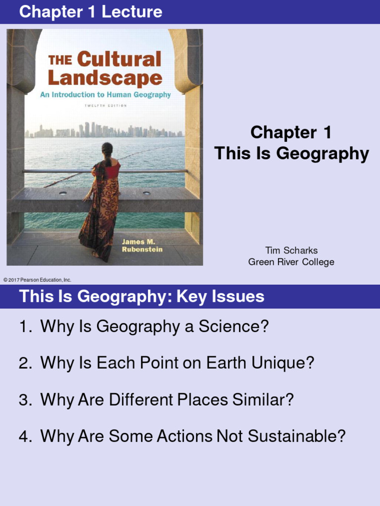 AP HUG - Ch. 1 | PDF | Geography | Map