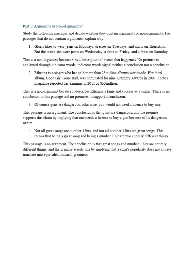 Understanding Arguments | PDF | Argument | Logic