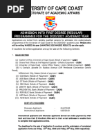 UWC 2026 Application Brochure 1 | PDF | Educational Stages