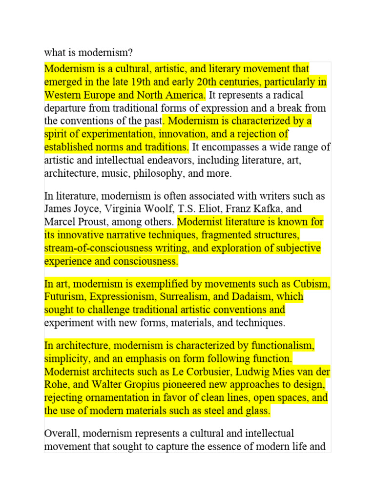 Modern Drama | PDF | Modernism | Realism (Arts)