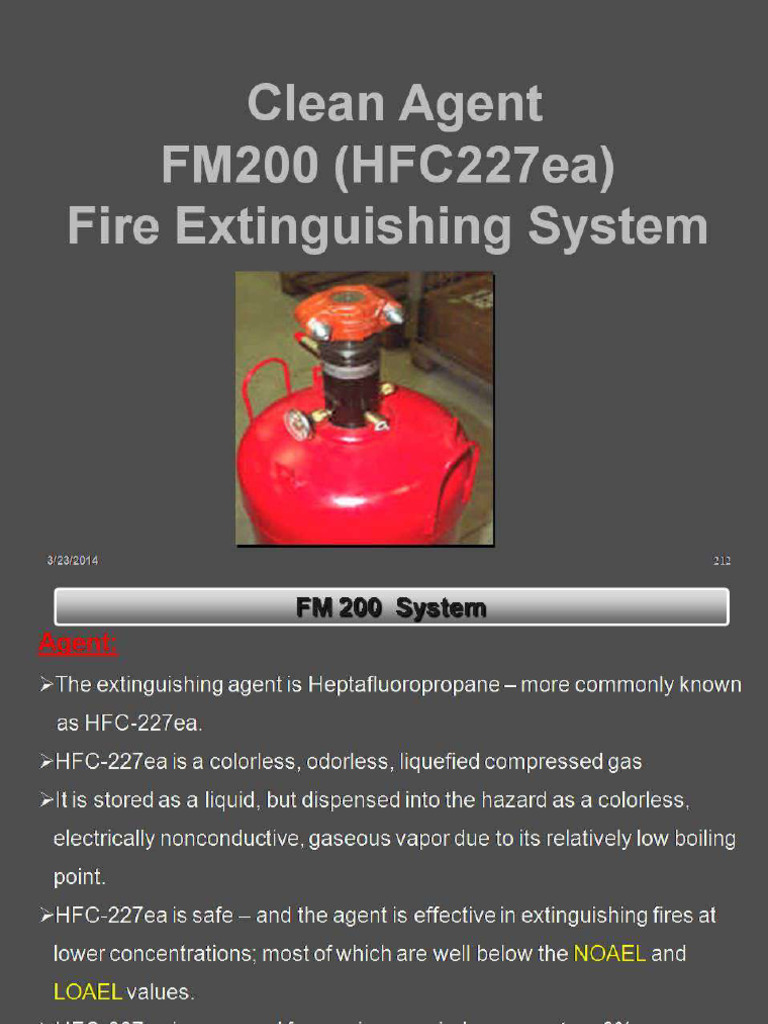 FM 200 Basics With Design Information | PDF