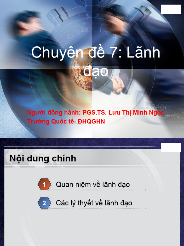 C7 - Lanh Dao | PDF