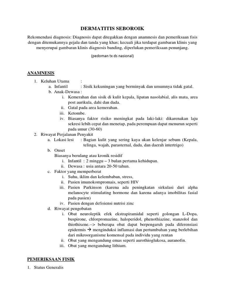 Panduan Lengkap Dermatitis Seboroik | PDF | Pengembangan Diri ...