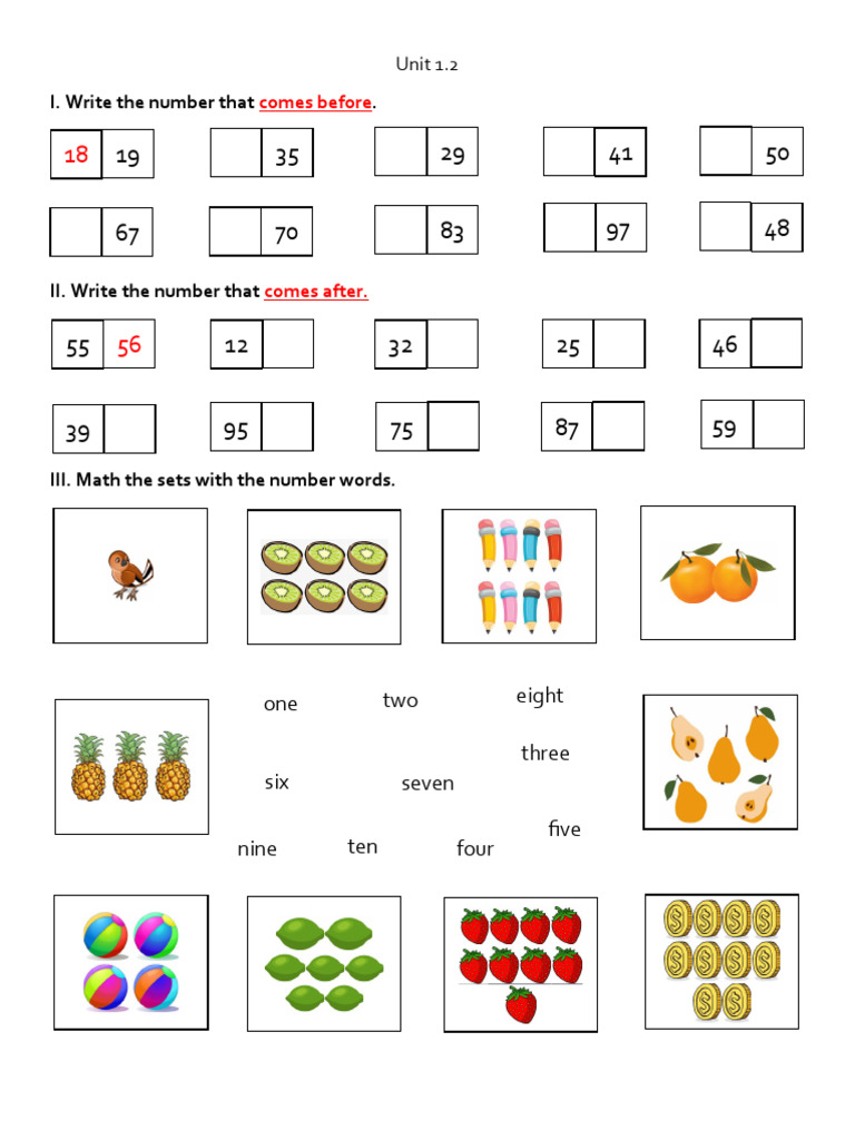 Math 1 - Unit 1.2 | PDF | Teaching Methods & Materials