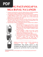 Tagalog Mass Commentator Guide | PDF